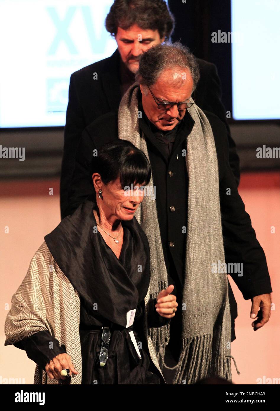 British-American actress Geraldine Chaplin, daughter of the late actor ...