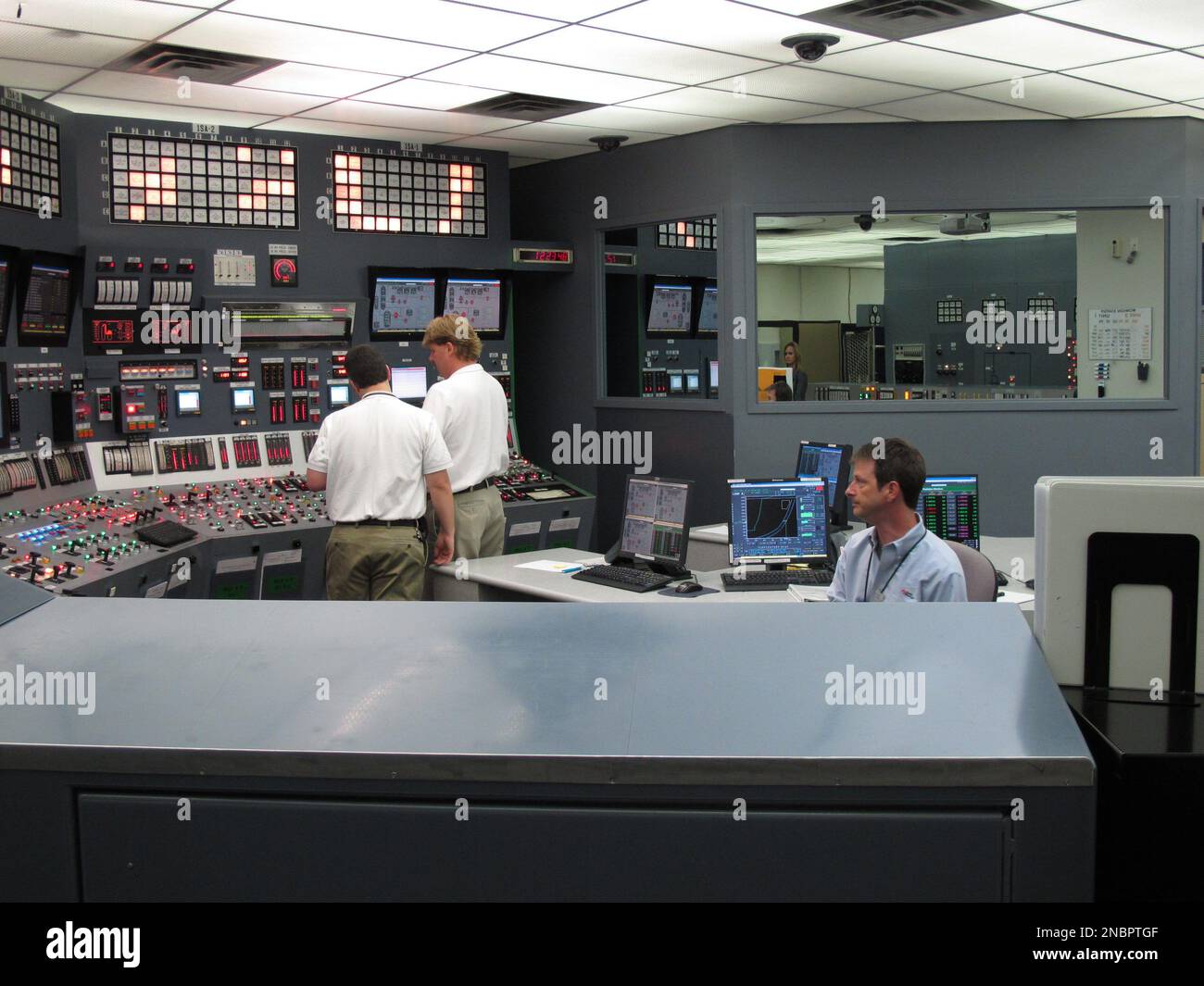 In this March 30, 2011 photo, nuclear reactor operator Jeff Hekking ...