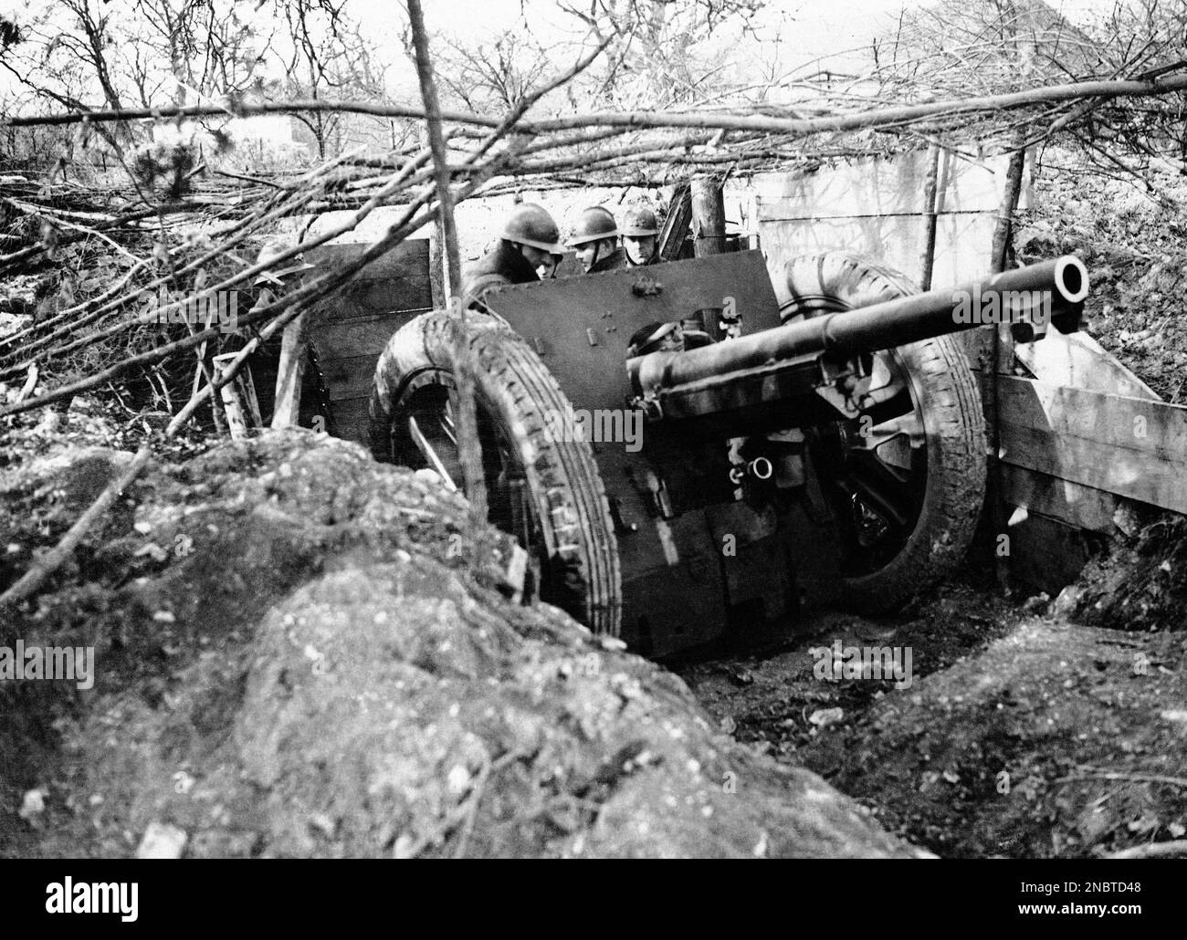French 75s, the three-inch guns that won fame in the first World War ...