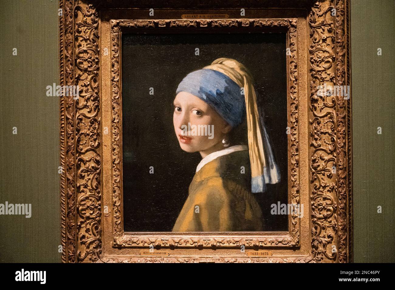 Johannes vermeer mauritshuis immagini e fotografie stock ad alta ...