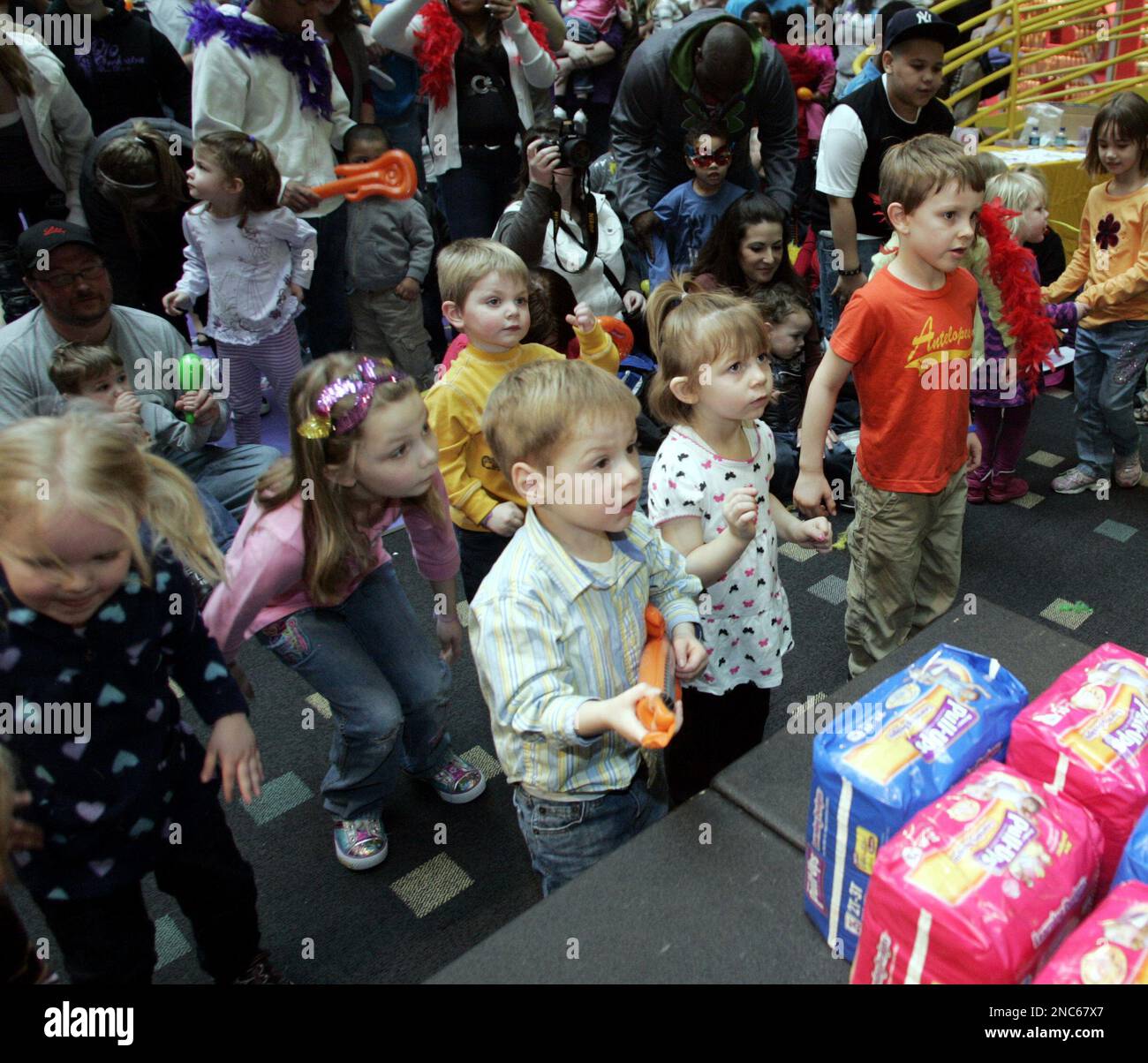 Toddlers do the Potty Dance at the Children's Museum in Indianapolis ...
