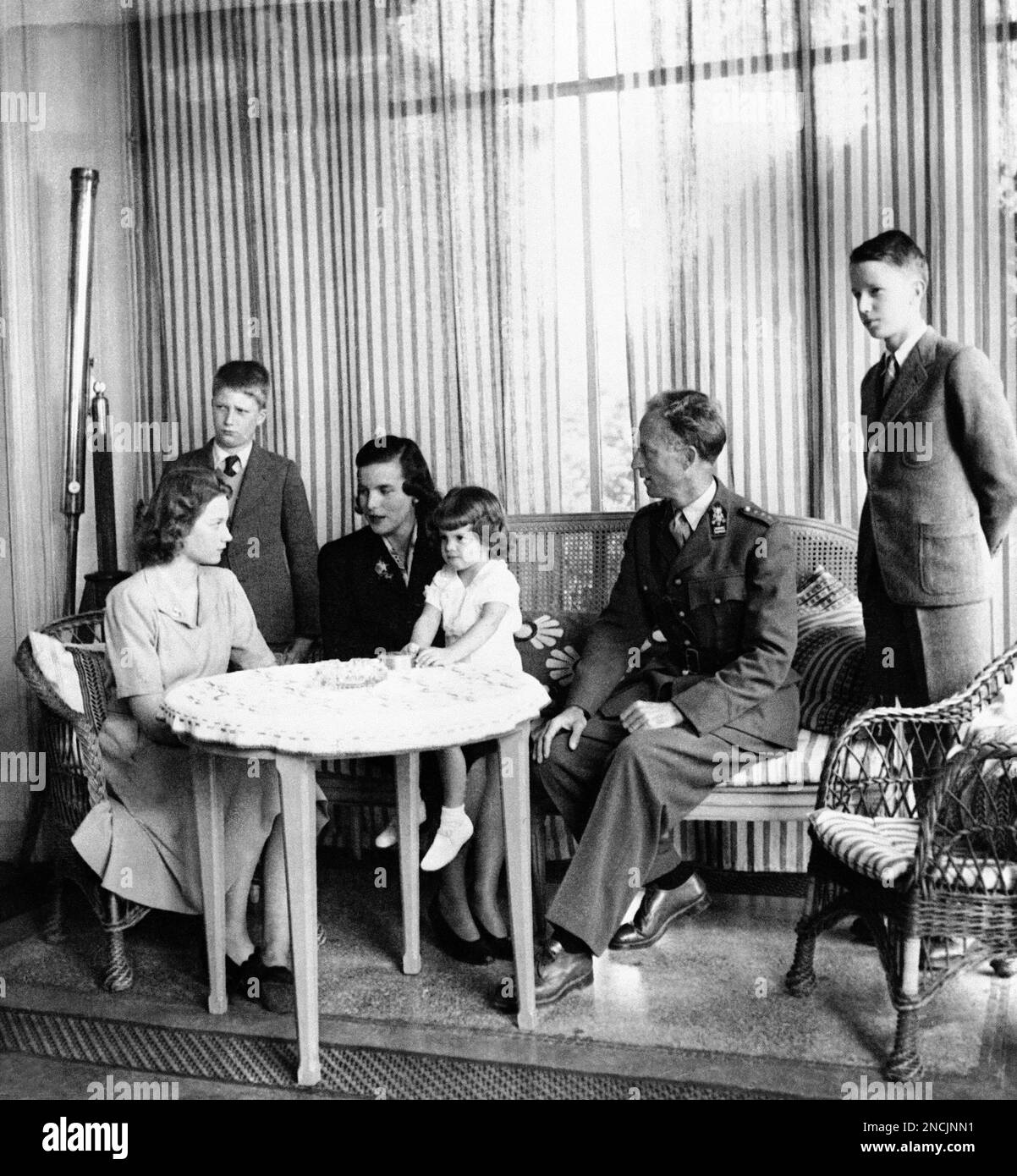 King Leopold III of Belgium is now living with his wife Princess of ...
