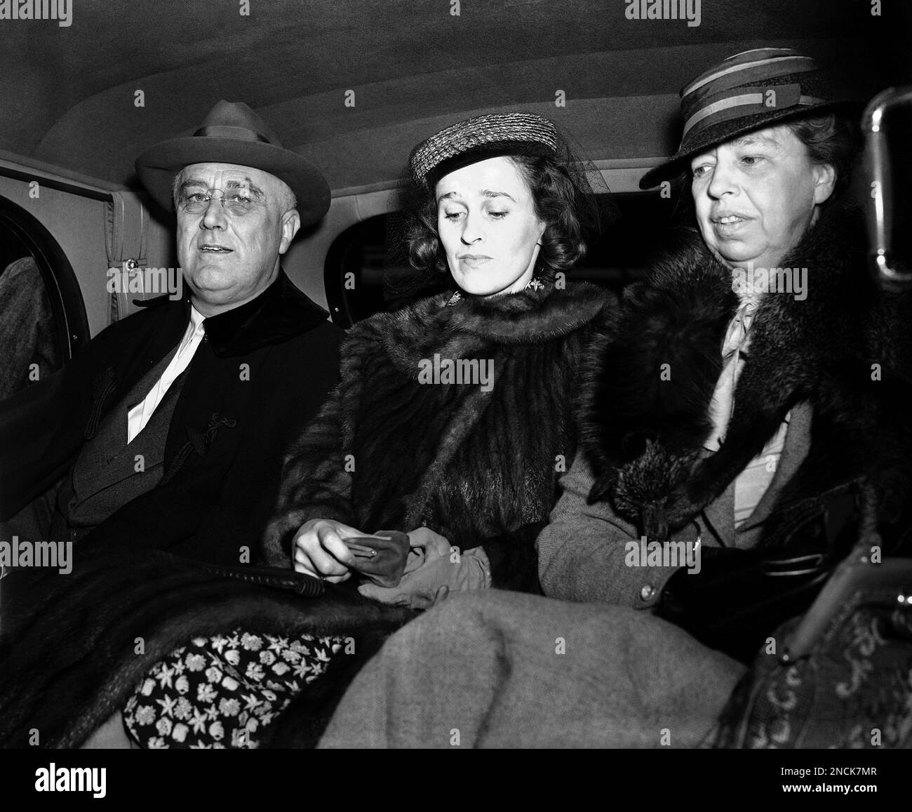 Refreshed by a vacation at Warm Springs, GA., U.S. President Franklin D ...