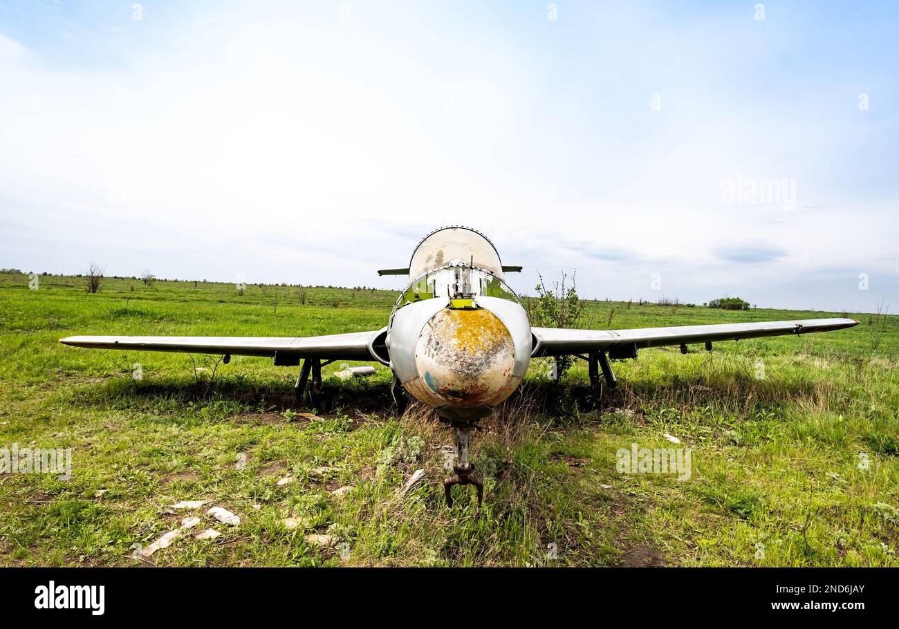 Relitto di un aereo a reazione immagini e fotografie stock ad alta ...