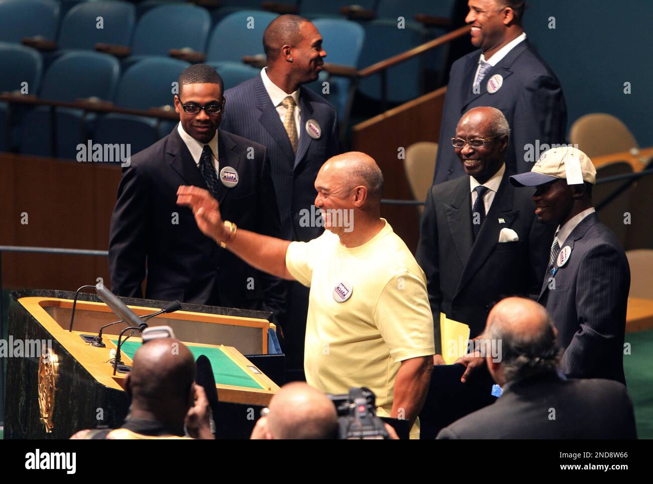 In this photo taken Aug. 18, 2010, Former New York Yankees player ...