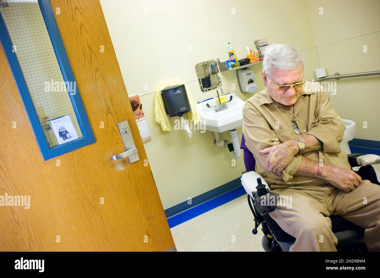 In this photo taken Tuesday, Aug. 3, 2010, William "Curtis" Ballard, 77 ...