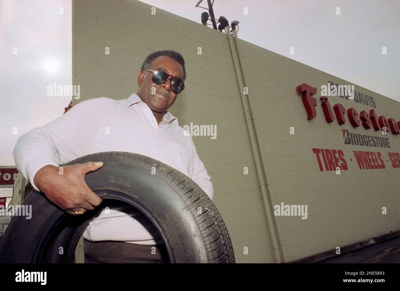 Rod Davis Sr., whose Firestone tire store was destroyed in last year?s ...