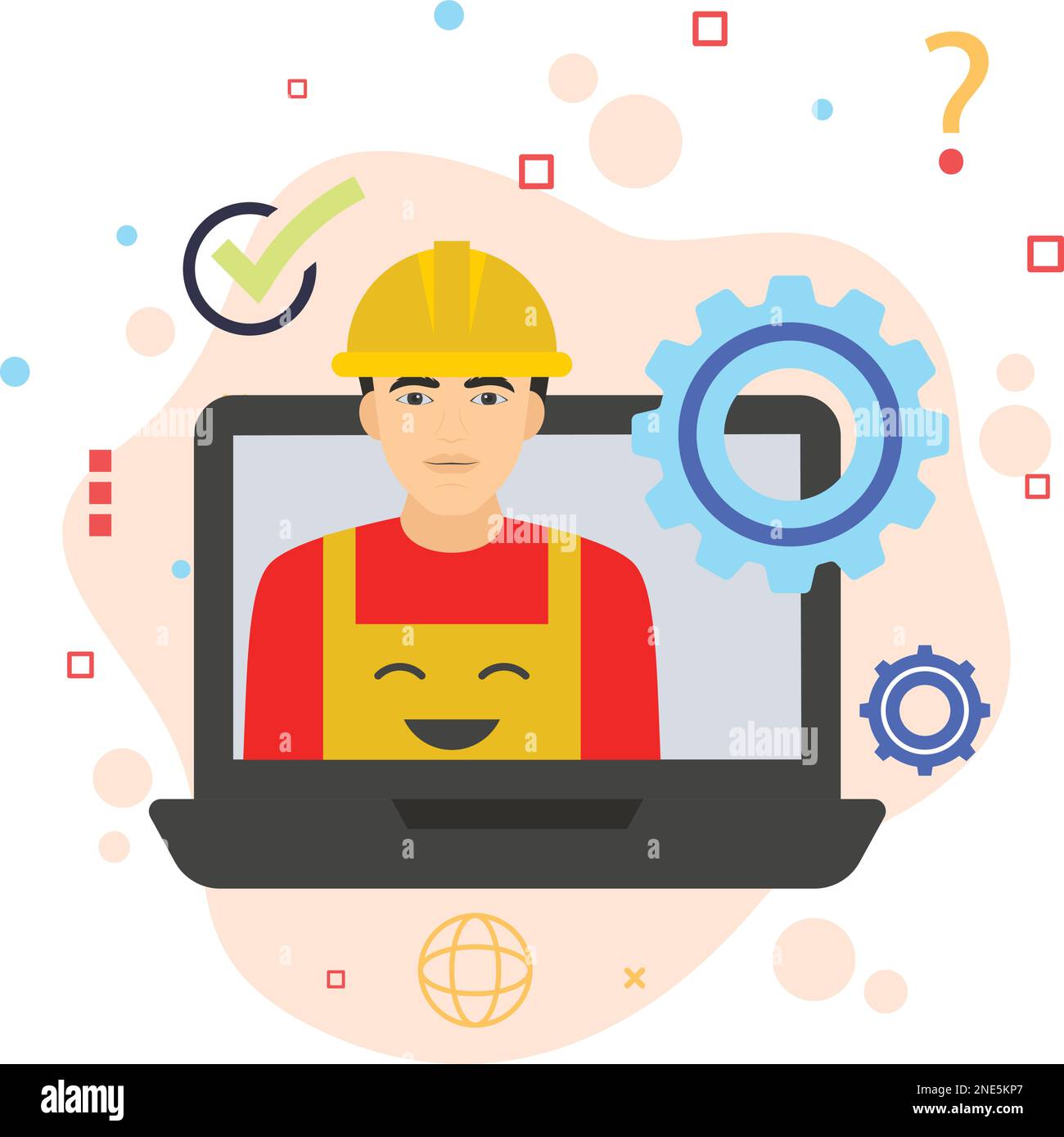 Team di ingegneri Immagini Vettoriali Stock - Alamy