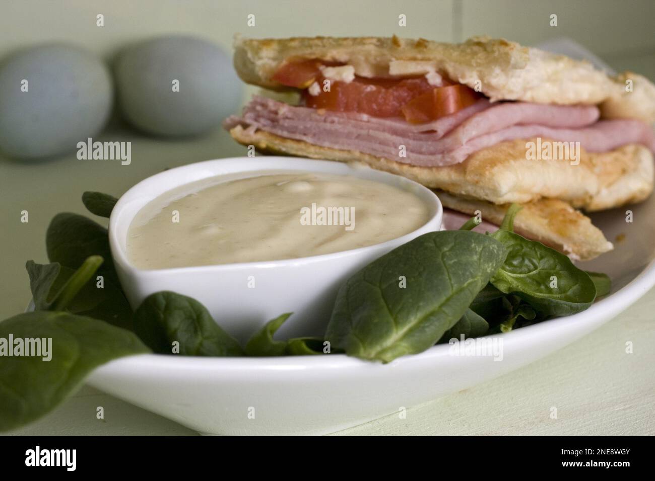 This photo taken Jan. 17, 2010 shows the "Ham Randy" sandwich. Charles ...