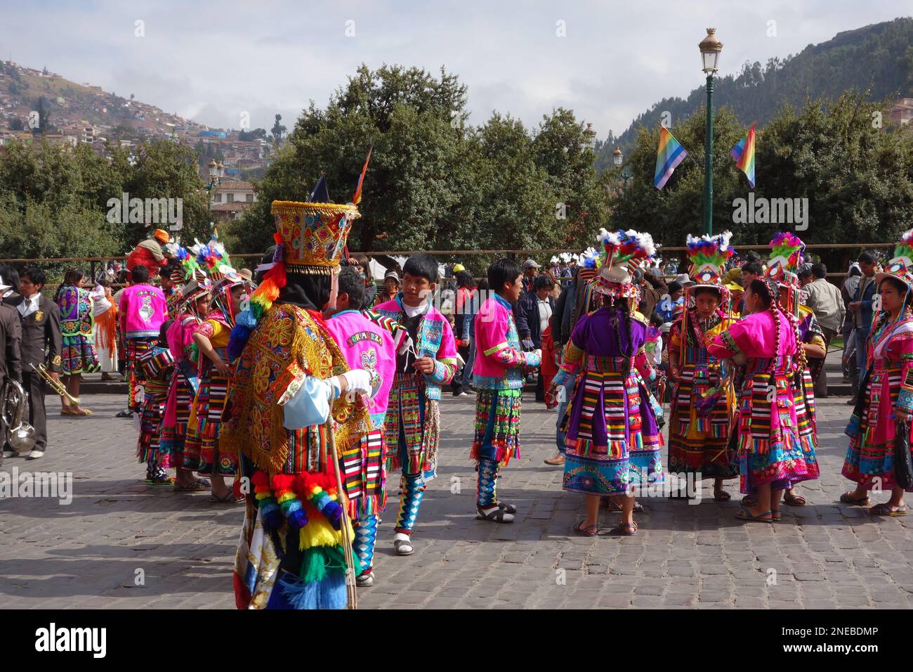 Inti raymi peru immagini e fotografie stock ad alta risoluzione - Alamy