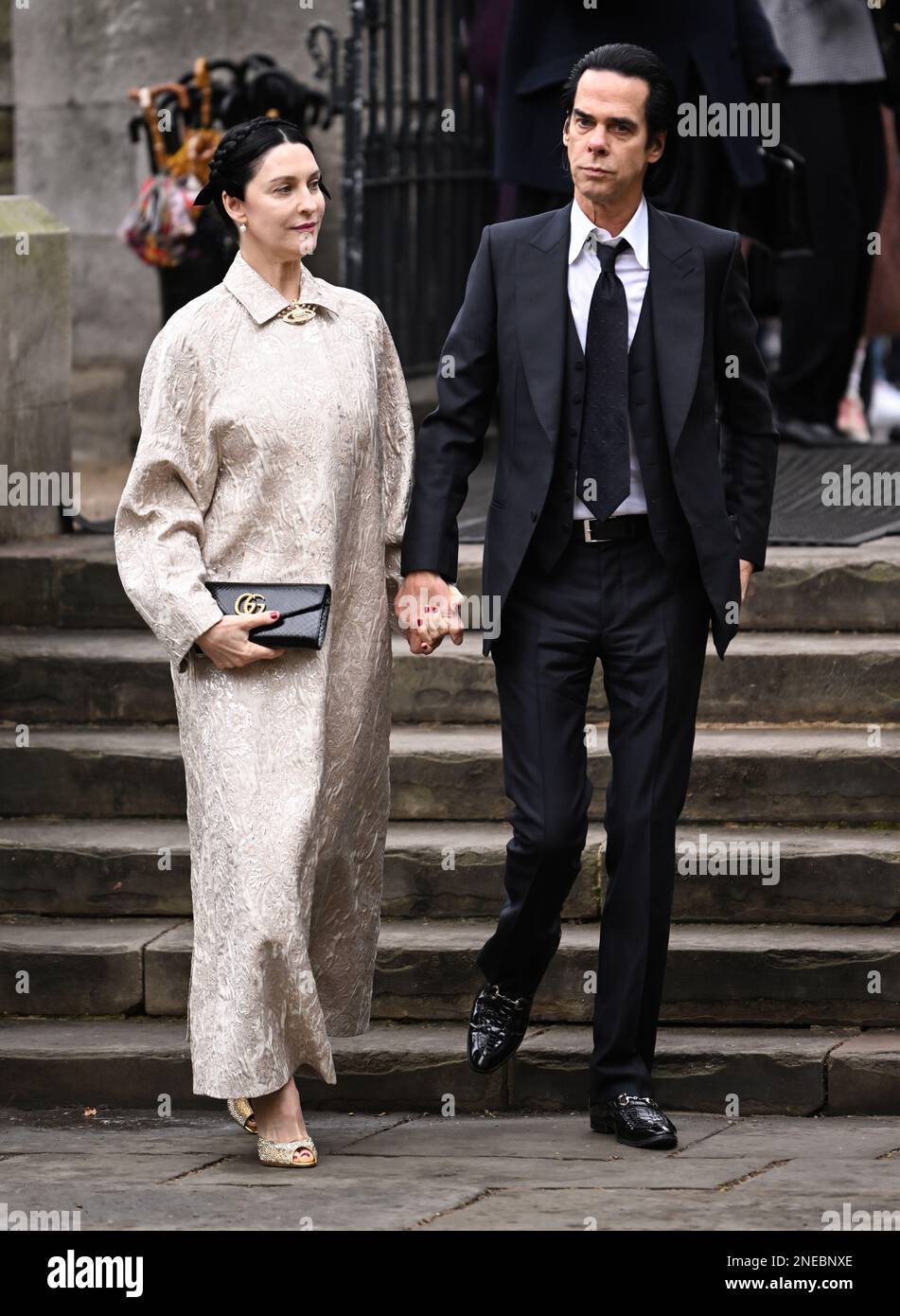 Nick cave e la moglie susie immagini e fotografie stock ad alta ...