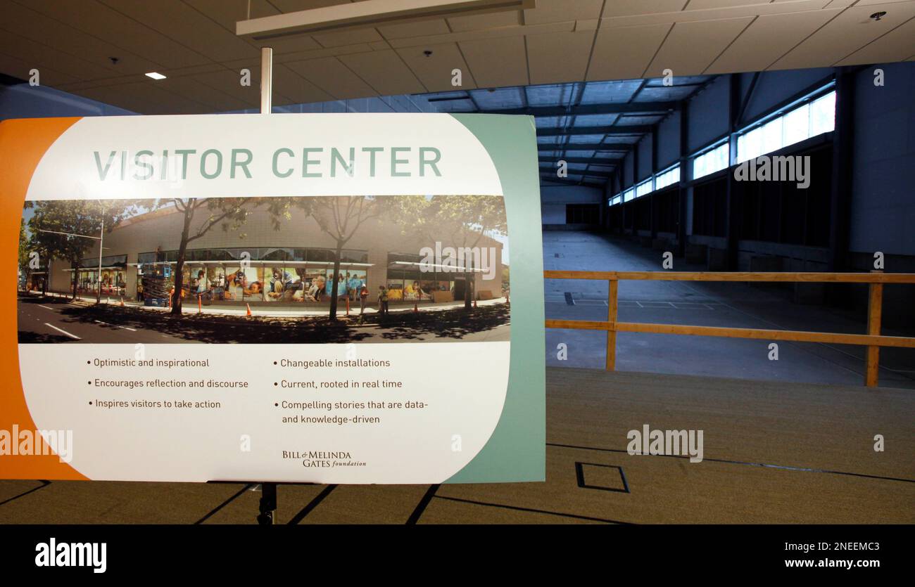 This Jan. 6, 2010 photo shows a sign with information about the visitor ...