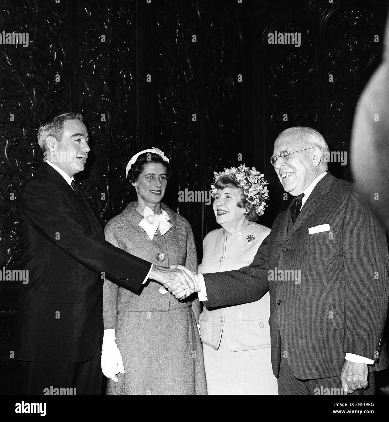 Pennsylvania’s new Governor, William W. Scranton, left, receives best ...
