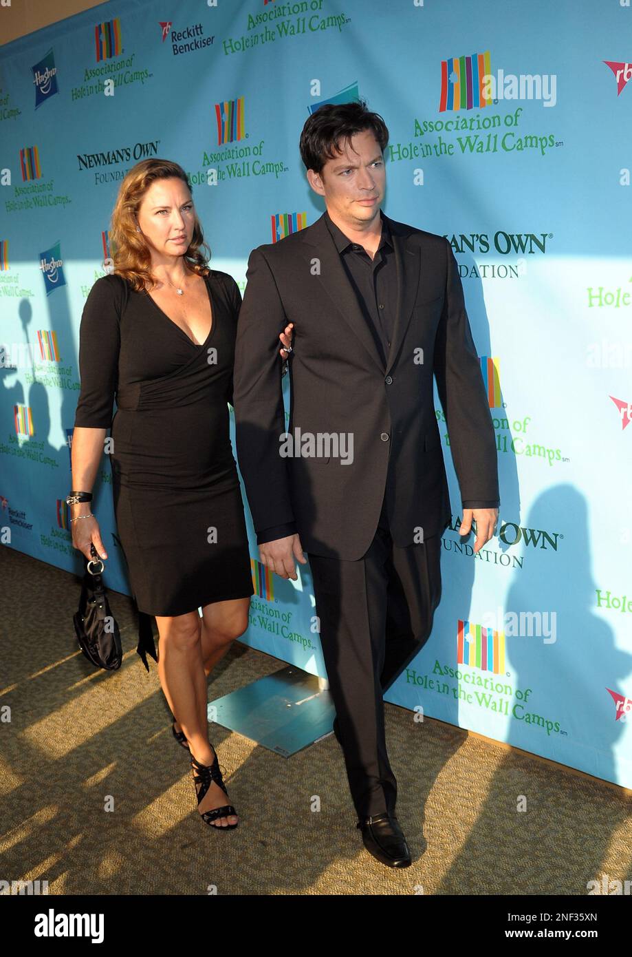 Singer Harry Connick Jr. and wife Jill Goodacre attend a celebration of ...