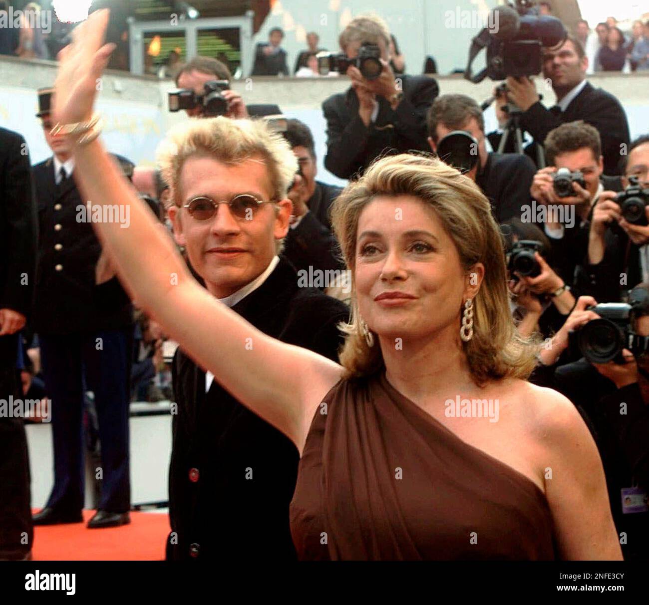 ** FILE ** In this May 13, 1999 file photo French actress Cathrine ...