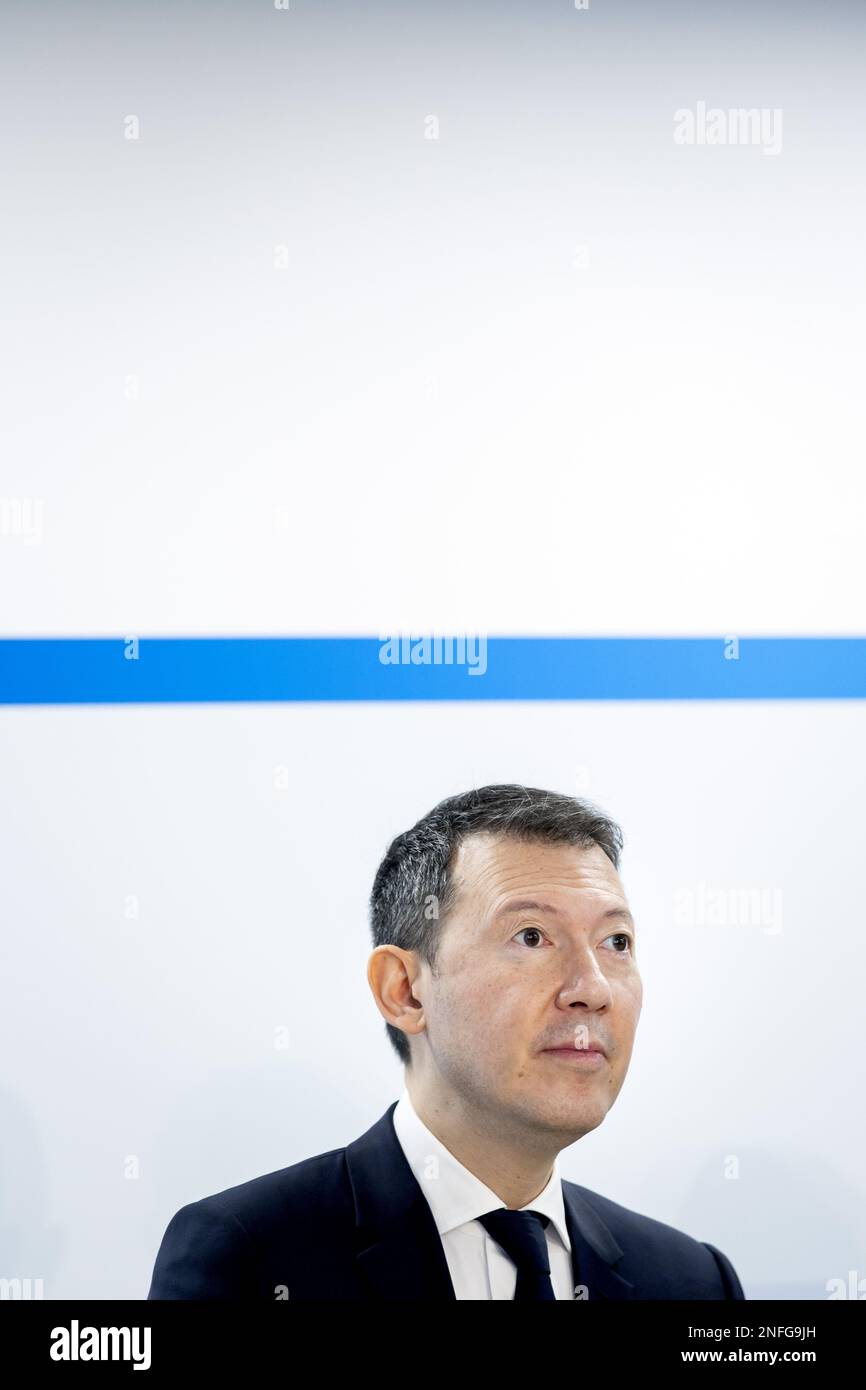 PARIGI - Benjamin Smith, CEO di Air France-KLM durante la spiegazione ...