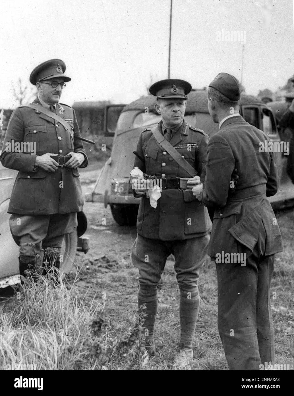 Commander in Chief of Britain's Expeditionary Forces Lord John Gort ...