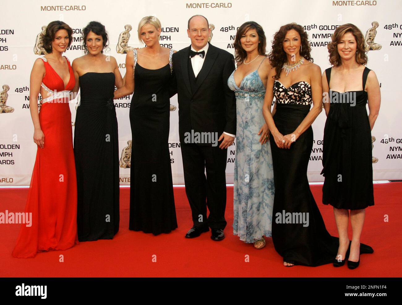 Prince Albert II of Monaco and his friend Charlene Wittstock of South ...