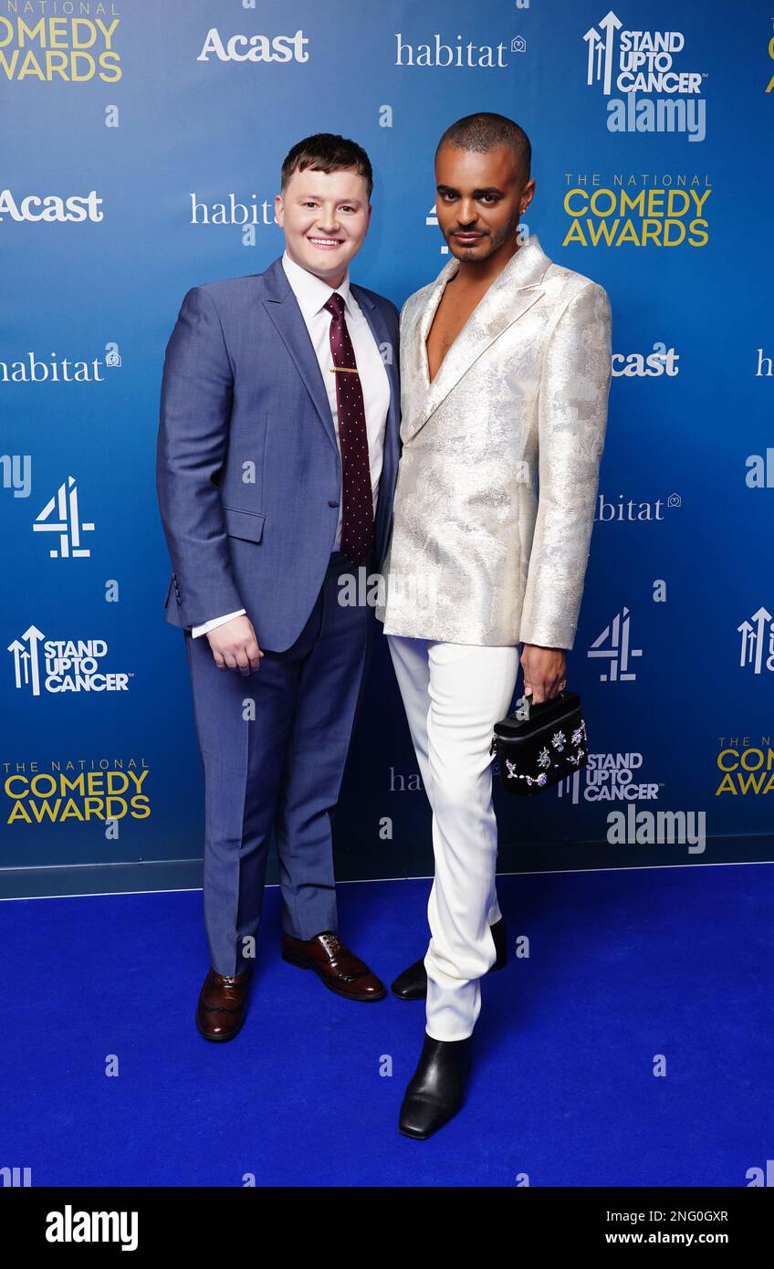 Charlie Wernham (a sinistra) e Layton Williams sono presenti al ...