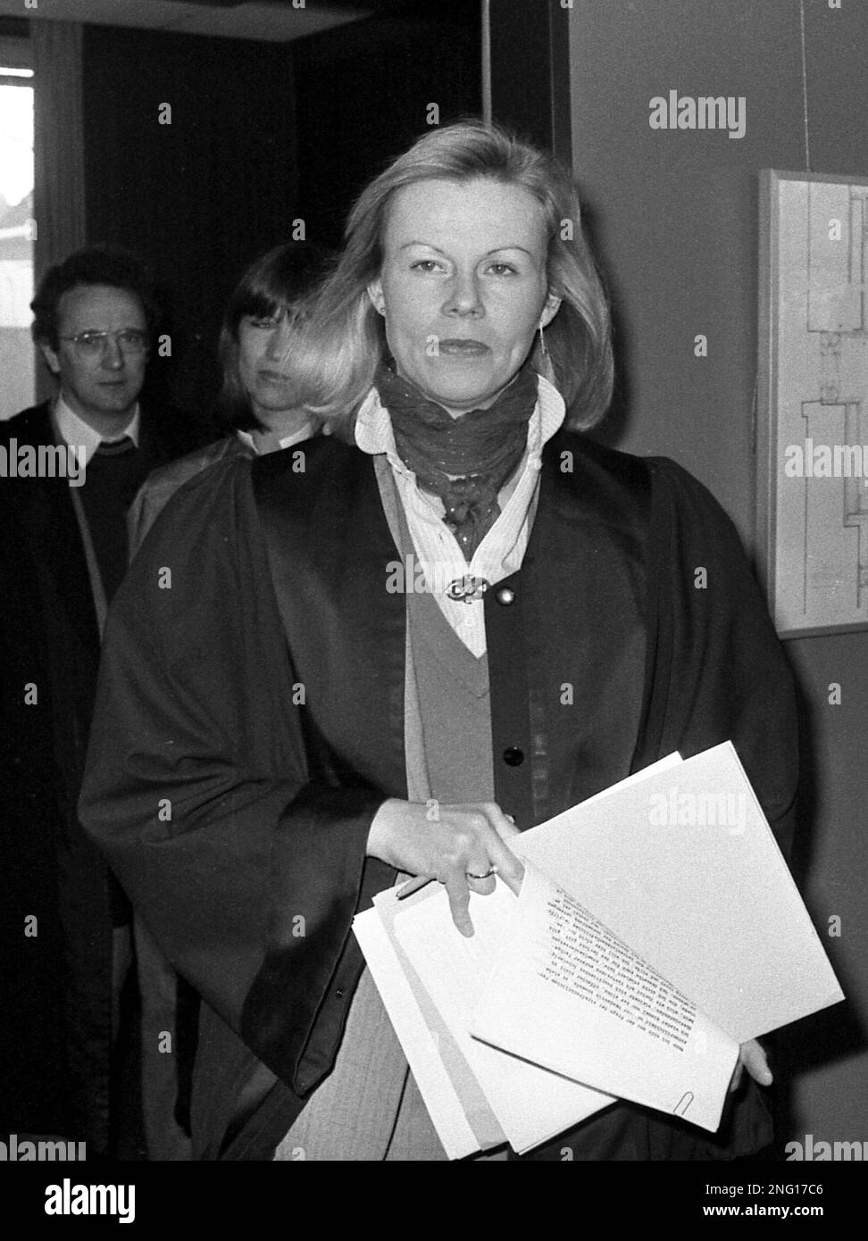 Brigitte Mueller-Horn, one of the three layers of 32-year-old Marianne ...