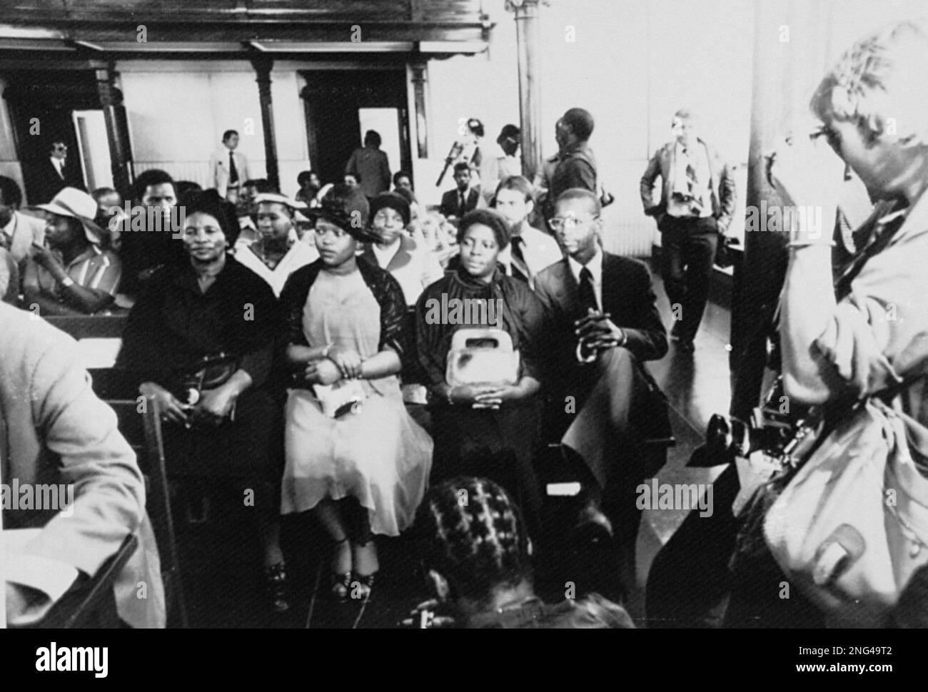 The family of Steve Biko, South African Black Consciousness leader ...
