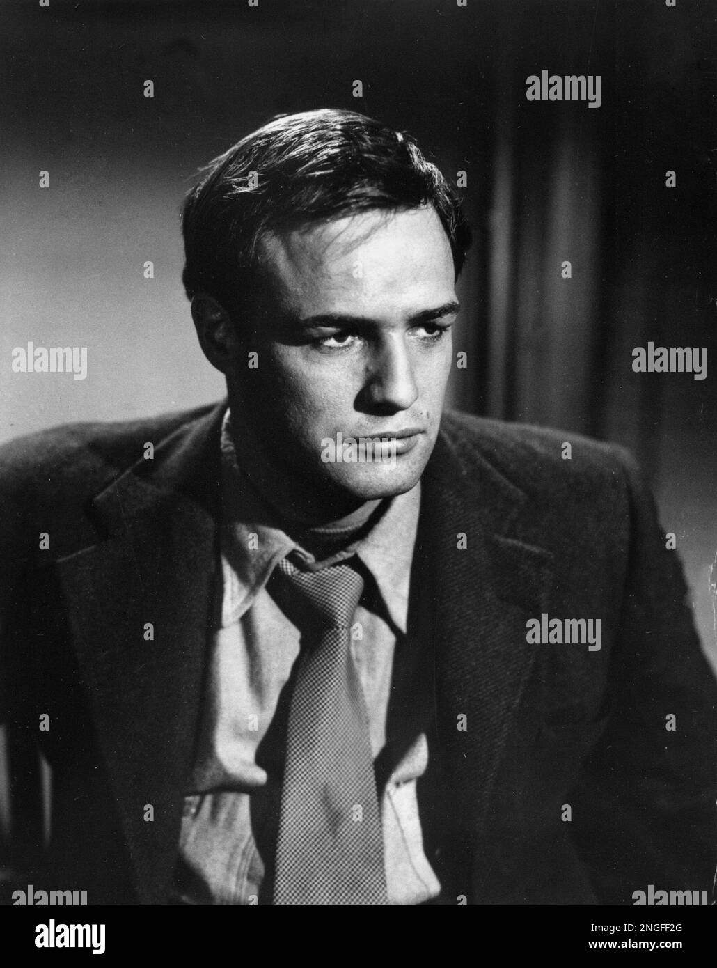 Actor Marlon Brando is seen as his character Terry Malloy in a scene of ...