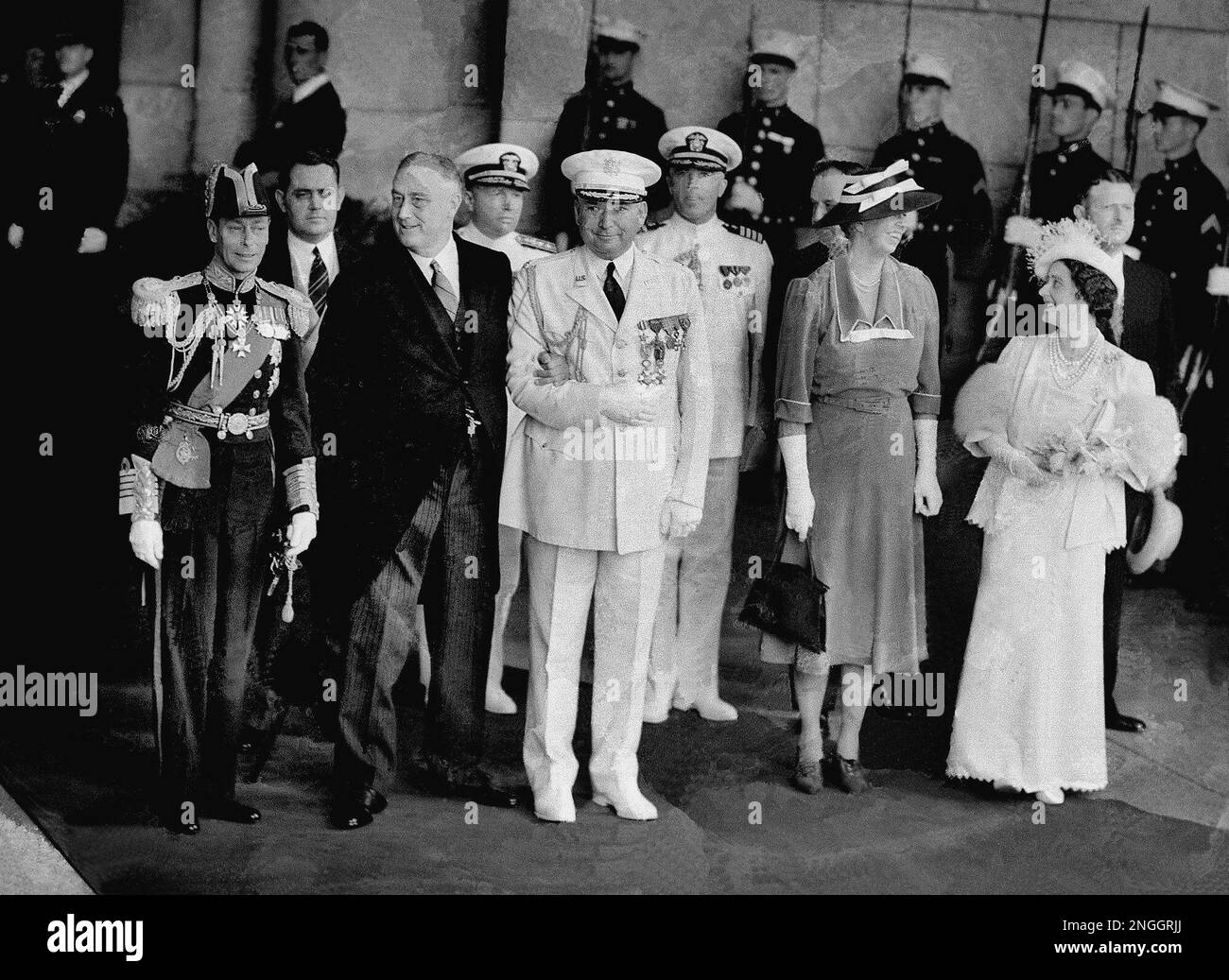 After being received by President Franklin D. Roosevelt at Washington's ...
