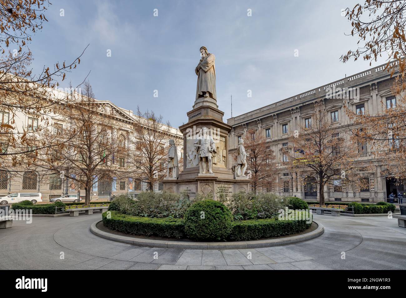 Marble statue leonardo da vinci immagini e fotografie stock ad alta ...
