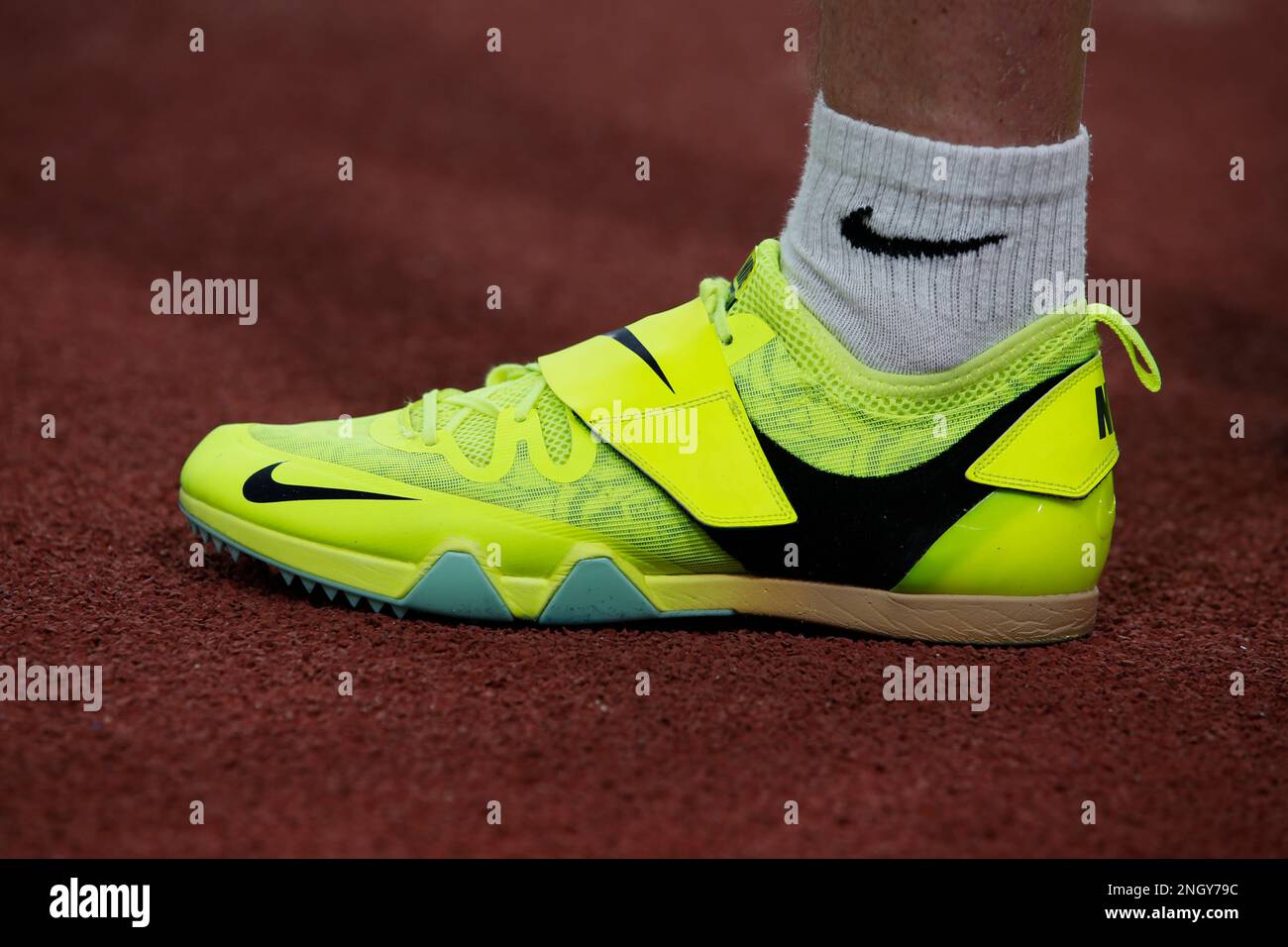 Belgrado, Serbia, 15 febbraio 2023. La visione della scarpa di Robert ...