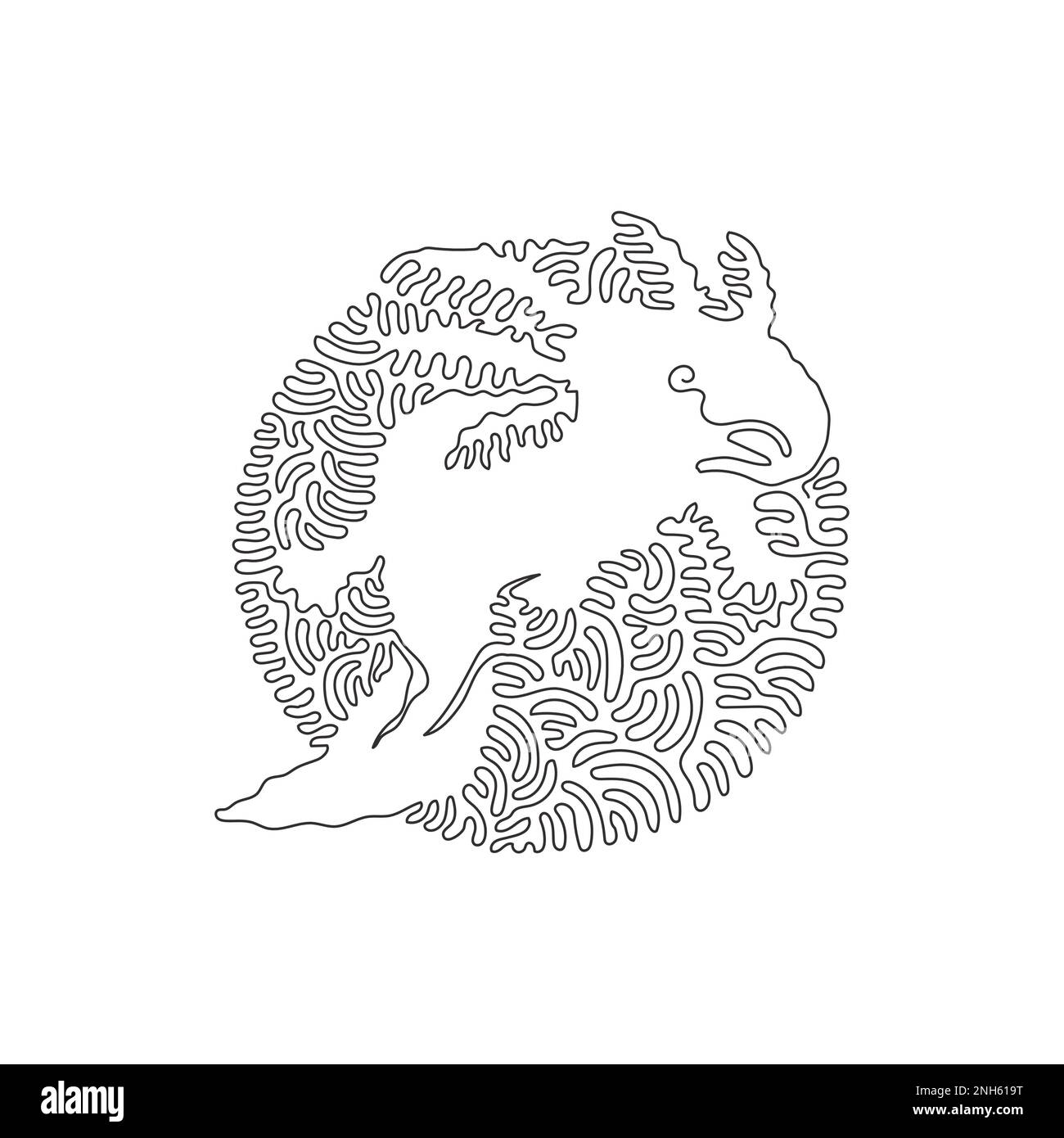 Axolotl disegnato carino immagini e fotografie stock ad alta ...