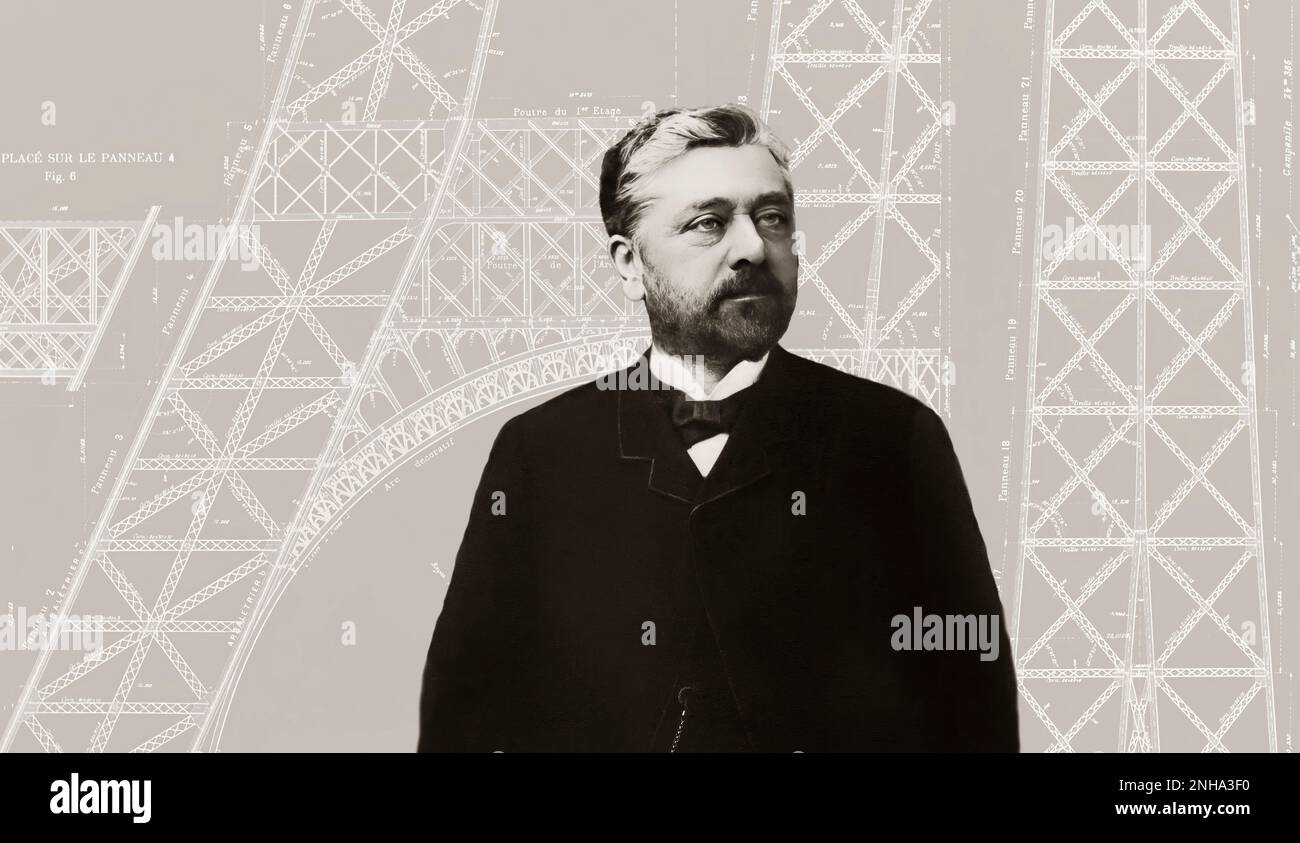 Architect alexandre gustave eiffel immagini e fotografie stock ad alta ...