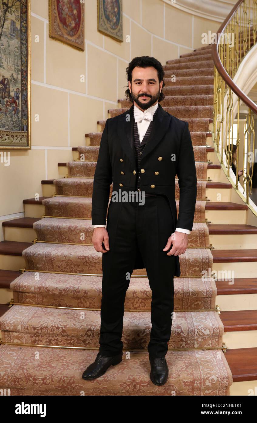Actor Antonio Velázquez poses during the exclusive presentation event ...