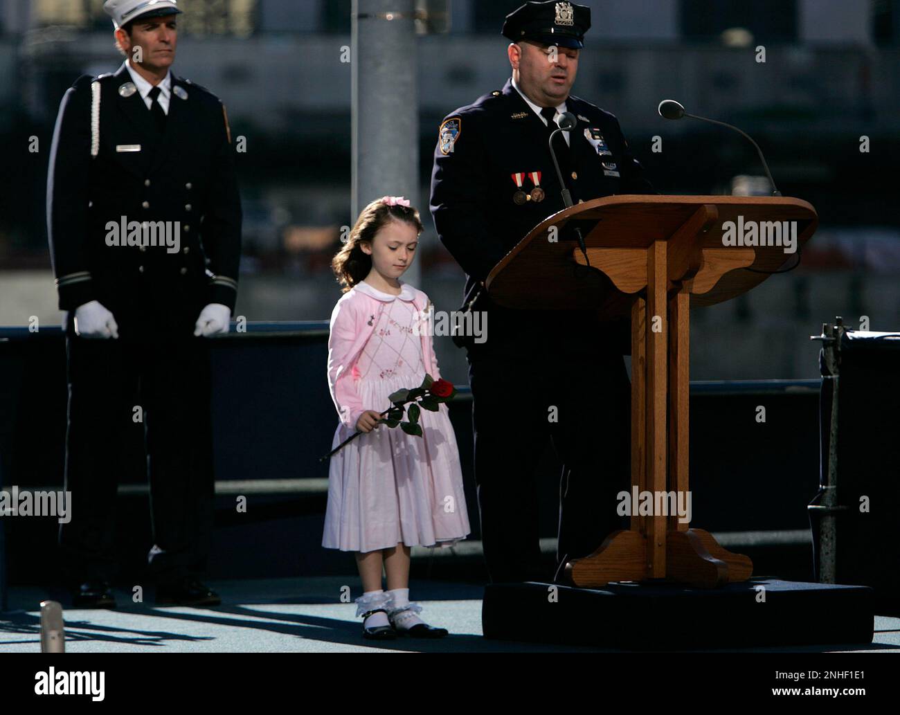911nyc 11 097 mac.jpg New York City Police Moira Smith, is remembered by her husband James and 7 ...