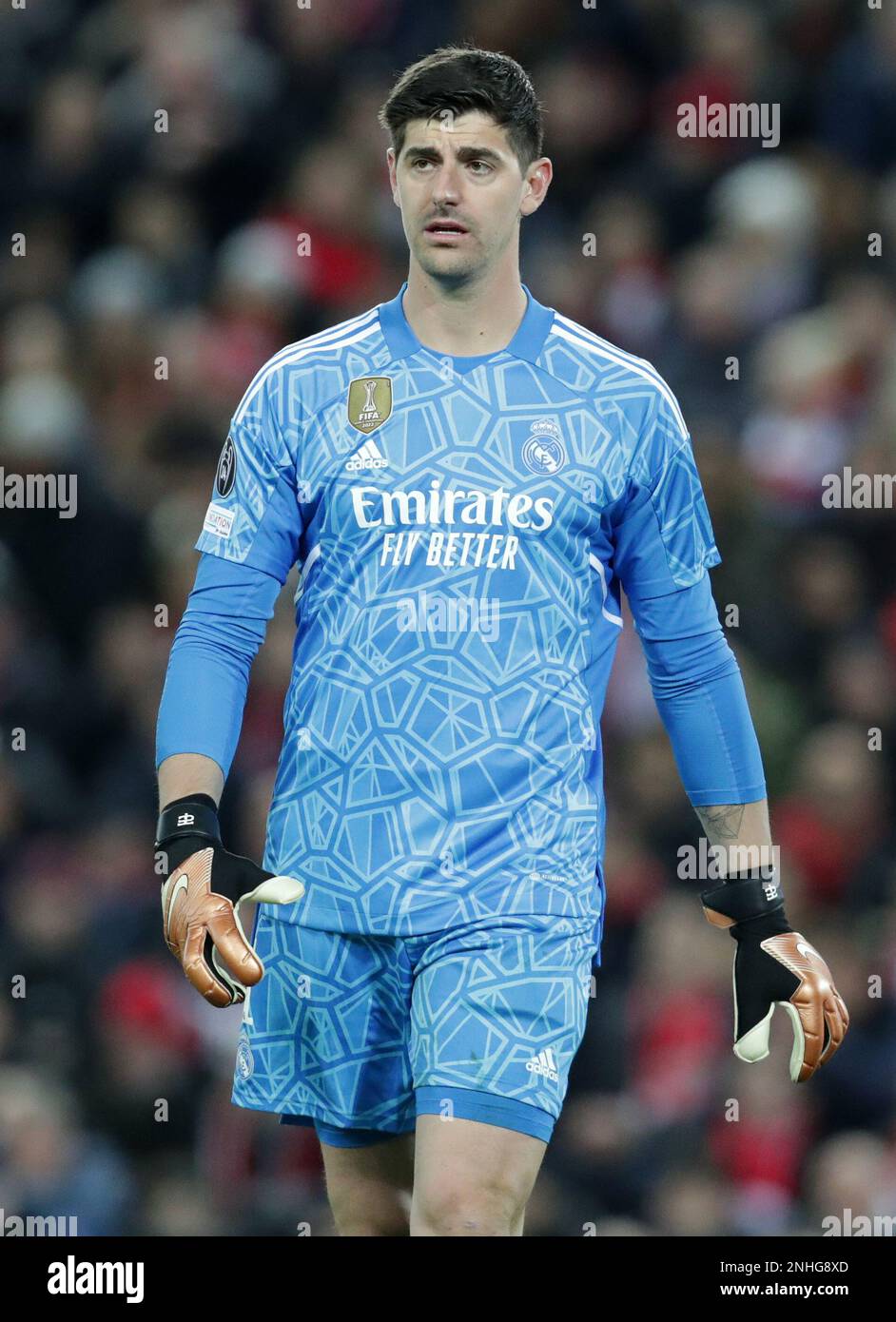 Goalkeeper thibaut courtois immagini e fotografie stock ad alta ...