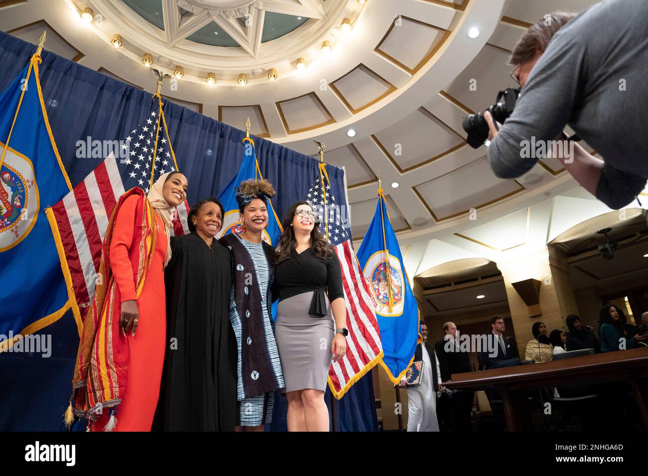 The first Black women to serve in the state Senate, Sen. Zaynab Mohamed ...