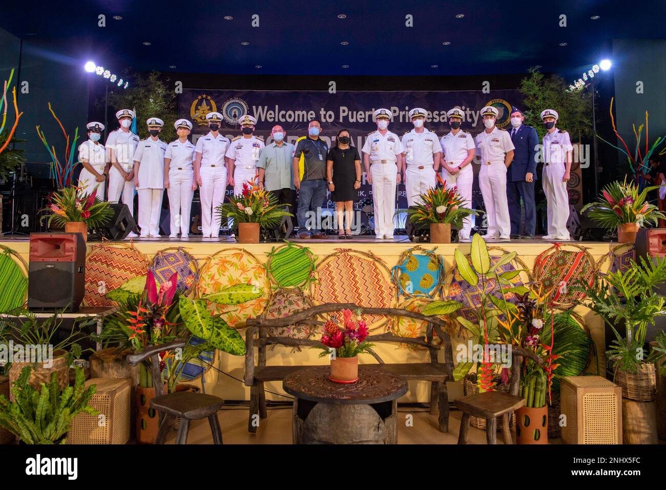 PUERTO PRINCESA, Filippine (3 agosto 2022) –posteriore ADM. Mark Melson ...