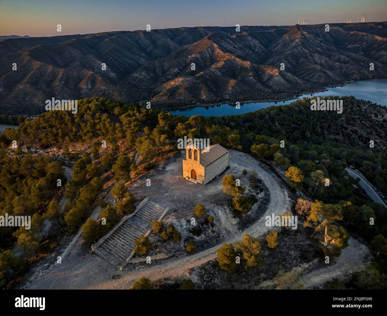 L'eremo romanico di Santa Maddalena de Berrús, spostato nel 1962 dal ...