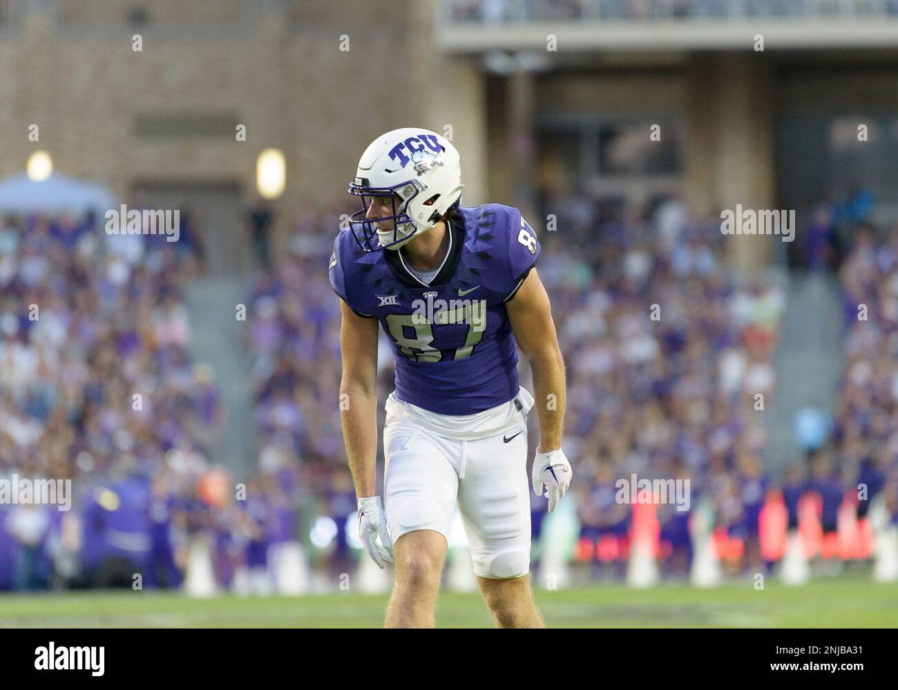 September 10 2022: TCU Horned Frogs wide receiver Blake Nowell (87 ...