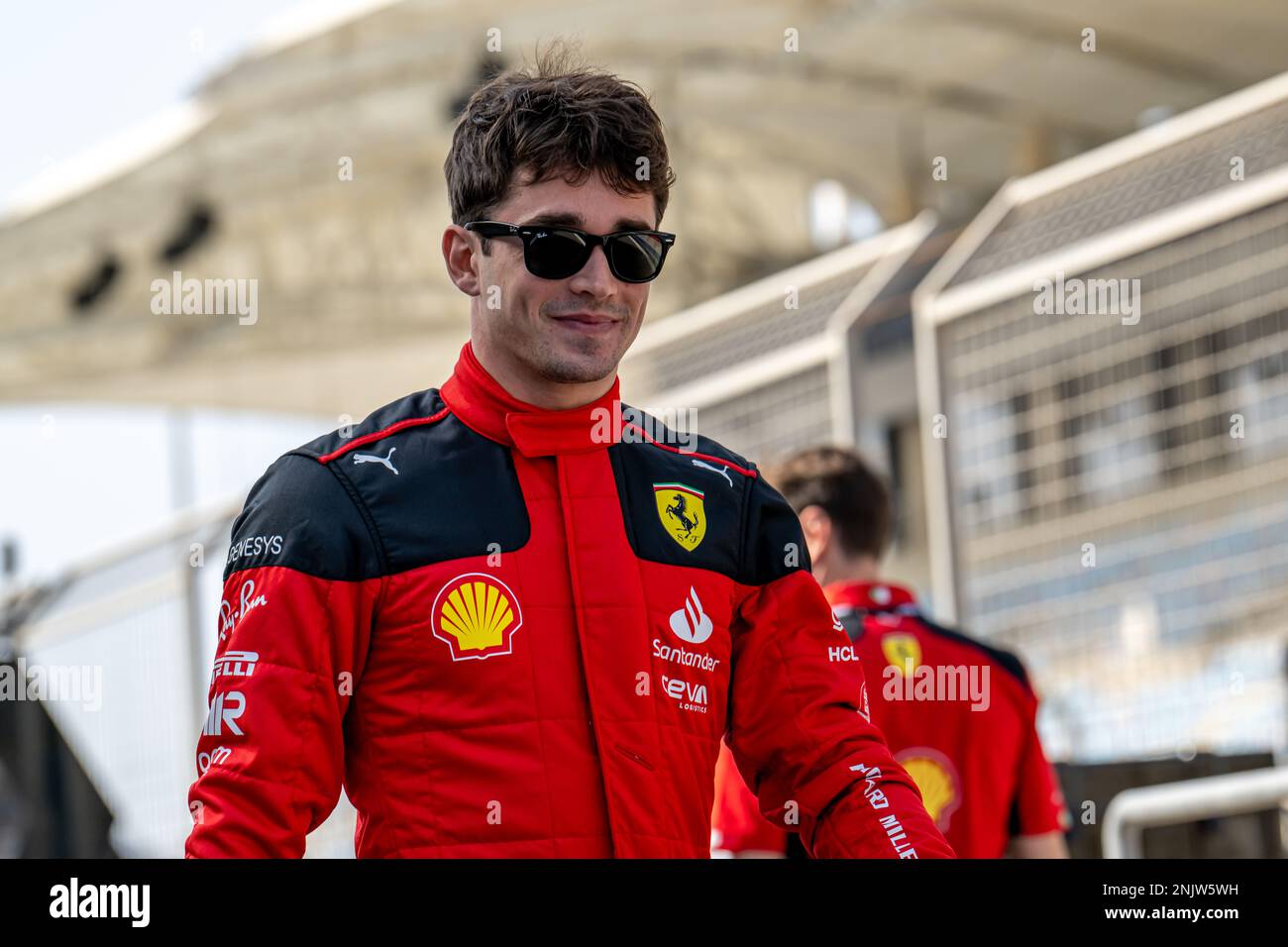 CIRCUITO INTERNAZIONALE BAHRAIN, BAHRAIN - 23 FEBBRAIO: Charles Leclerc ...