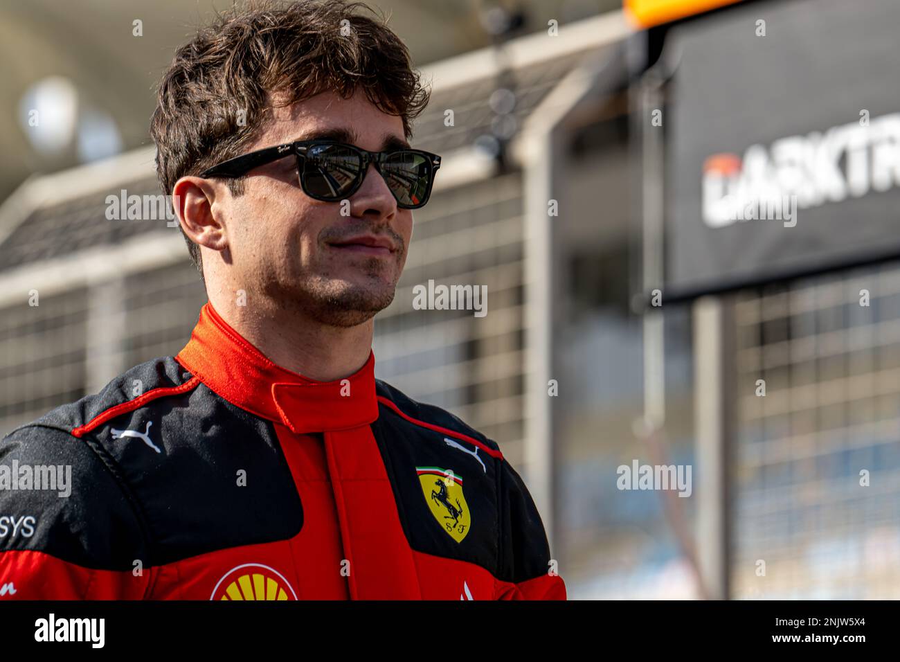 CIRCUITO INTERNAZIONALE BAHRAIN, BAHRAIN - 23 FEBBRAIO: Charles Leclerc ...