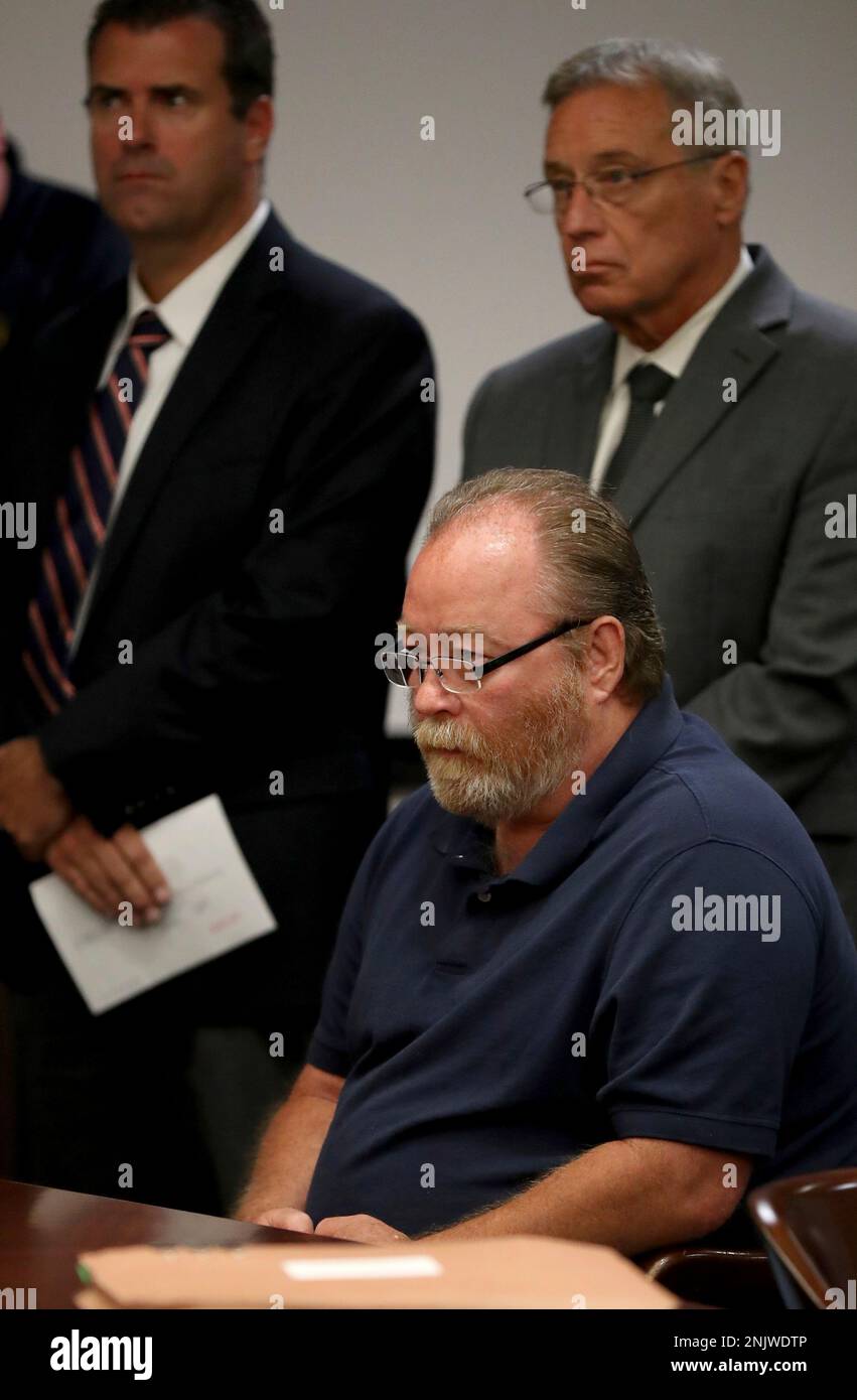 William Reece sits in 405th District Court Judge Jared Robinson's ...