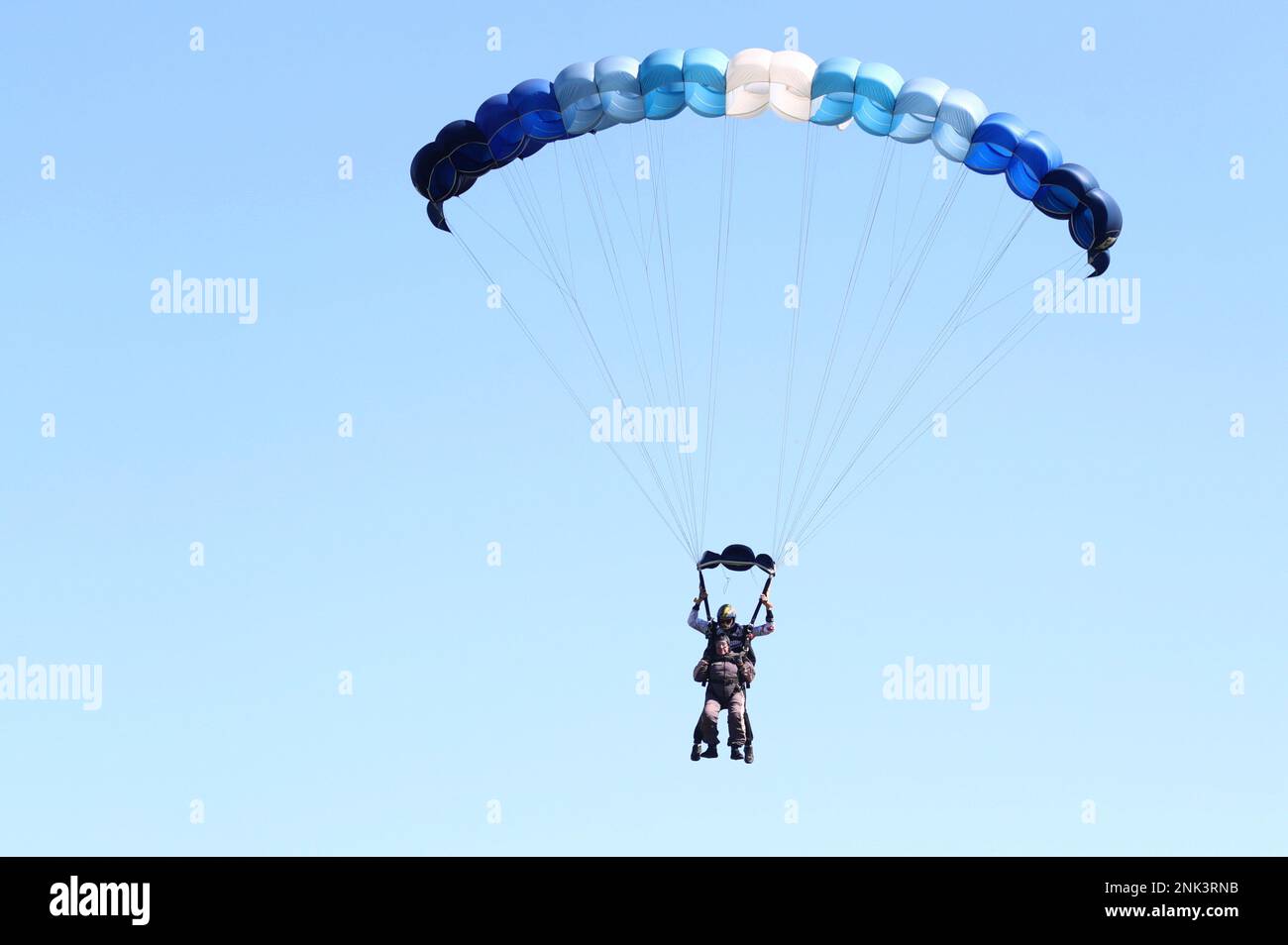 103-year-old Rut Larsson, from Sweden, completes her tandem parachute ...