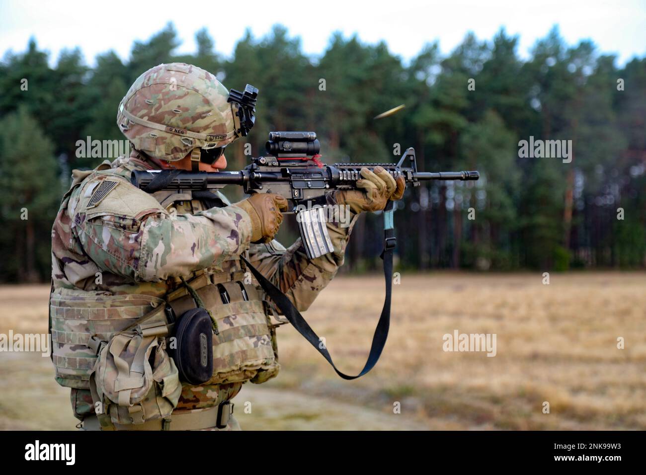 STATI UNITI Il soldato dell'esercito, assegnato alla squadra di ...