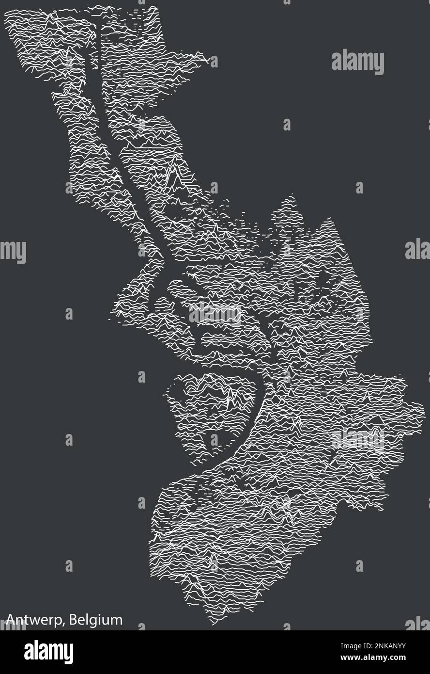 Mappa di anversa fisica immagini e fotografie stock ad alta risoluzione ...