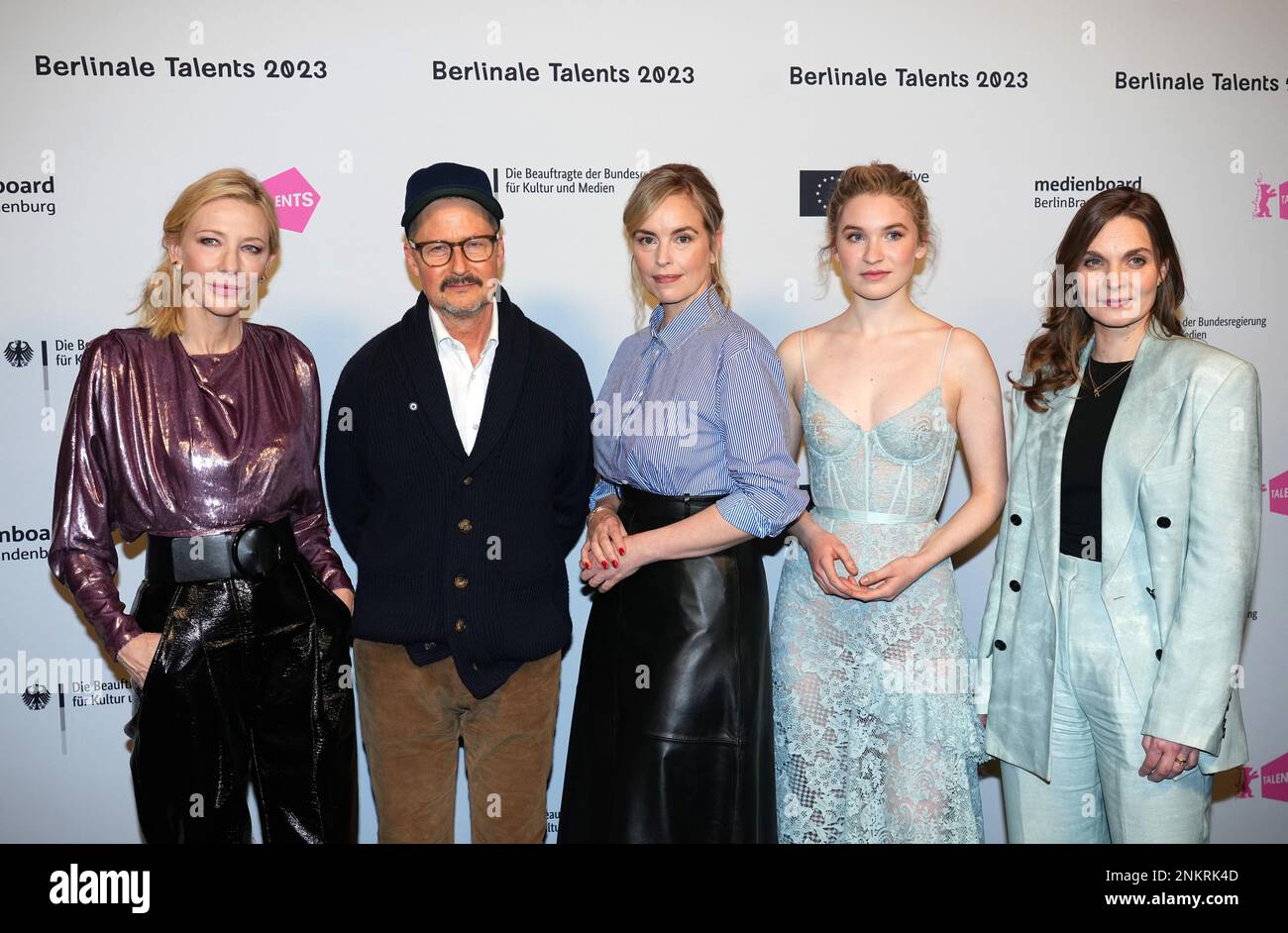 Berlino, Germania. 23rd Feb, 2023. Attrice Cate Blanchett (l-r ...