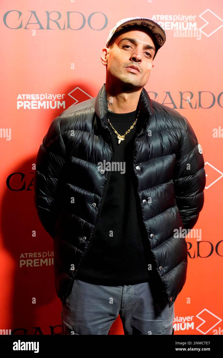 Elio Toffana attends the premiere of the new TV series 'Cardo', on ...