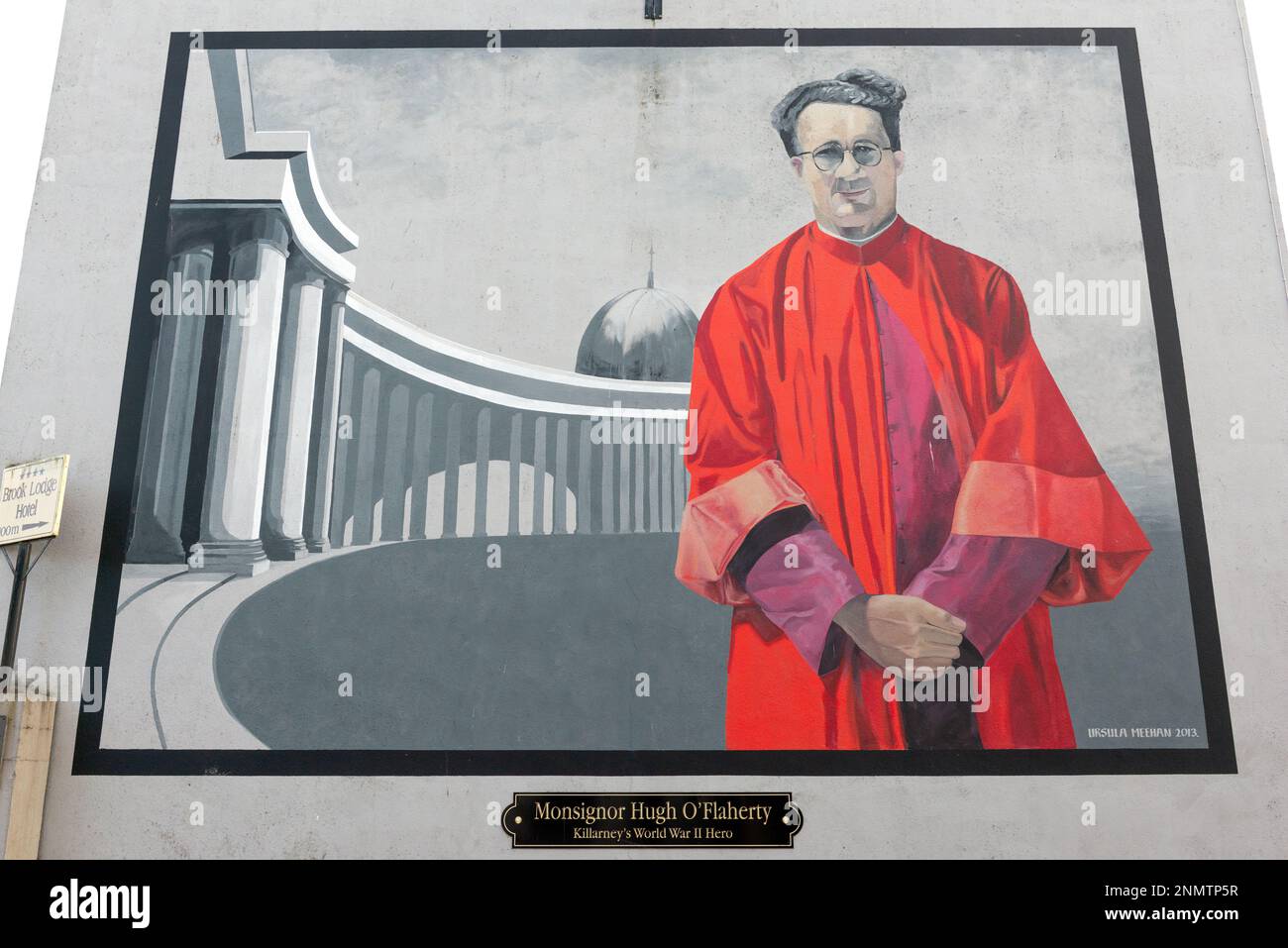Msgr oflaherty murale killarney immagini e fotografie stock ad alta ...