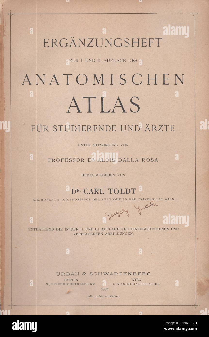 Anatomical atlas immagini e fotografie stock ad alta risoluzione - Alamy