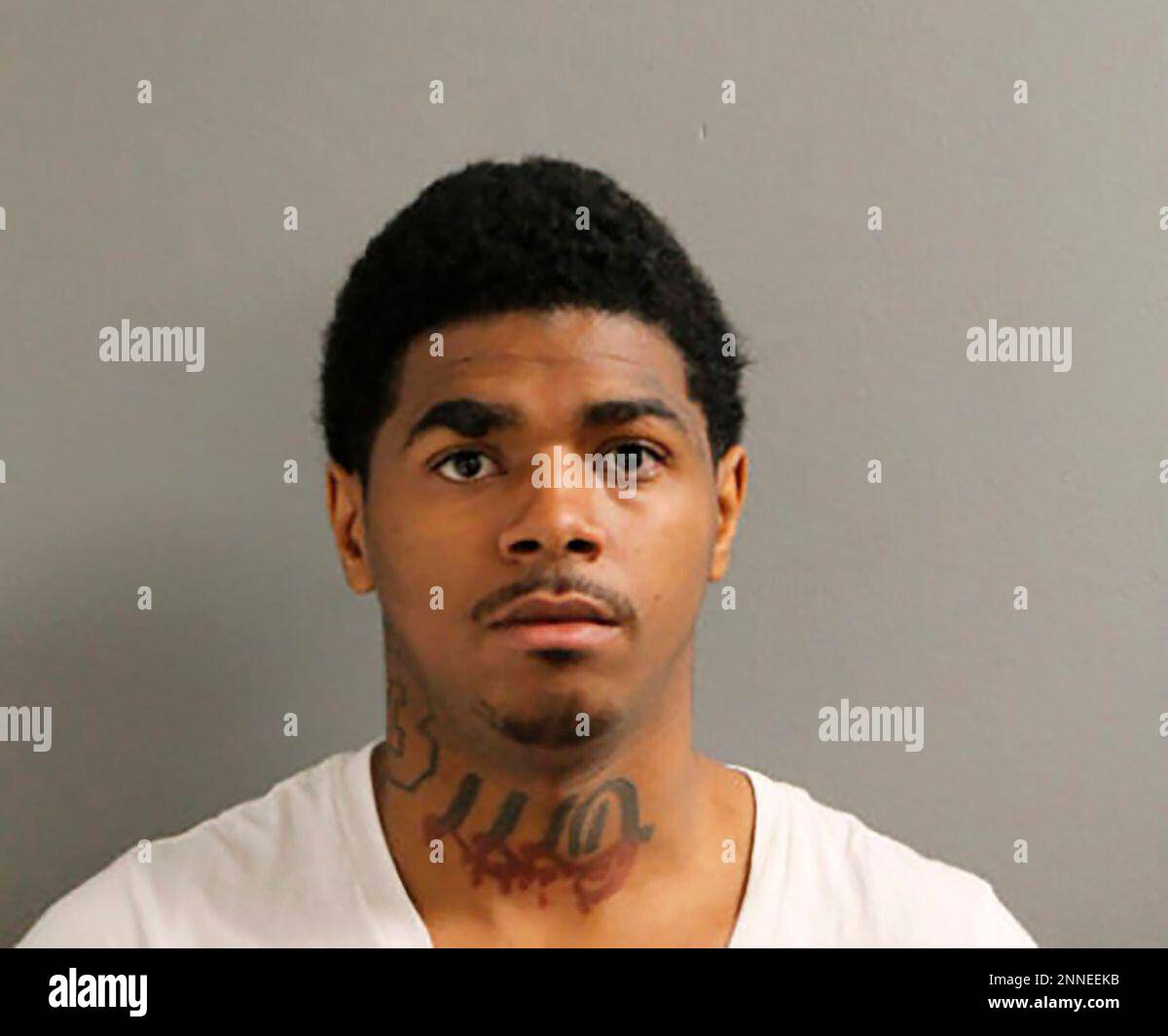 In this photo released by the Chicago Police Department is Demond Goudy ...
