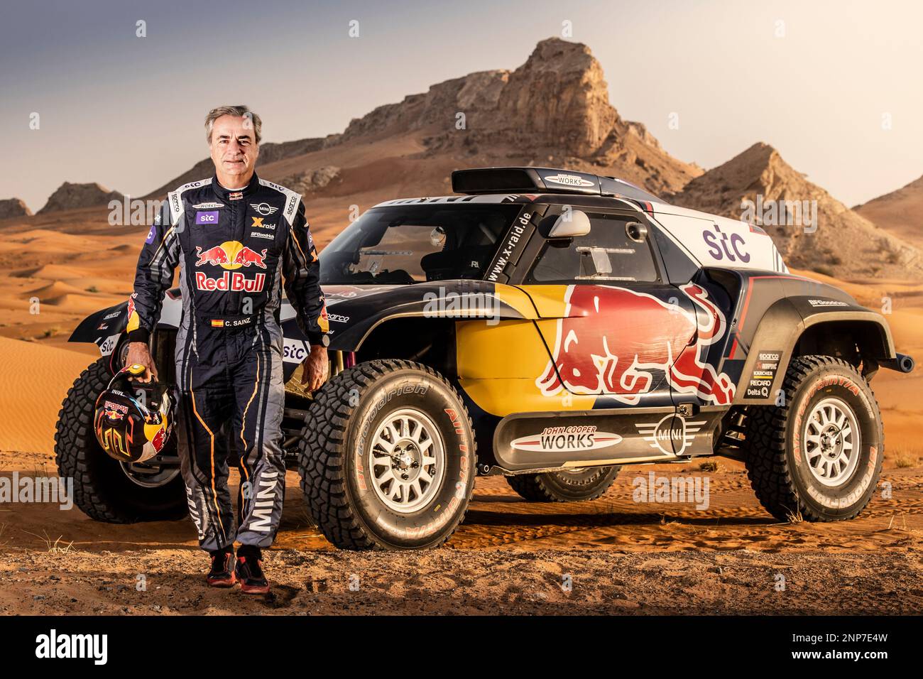 Reigning champion Carlos Sainz and 13-time winner Stéphane Peterhansel ...